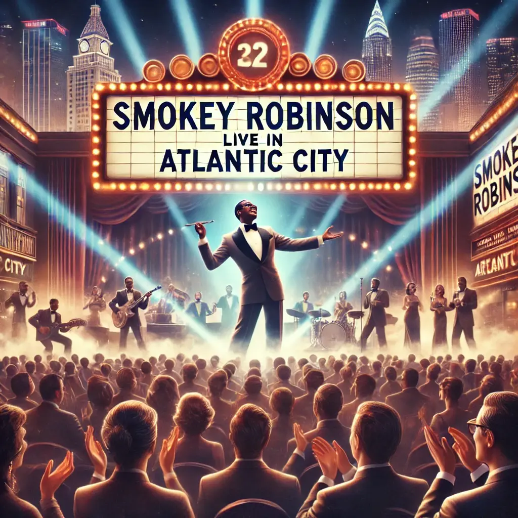 Smokey Robinson Atlantic City March 2025 The Lengend - AtlanticCity.com